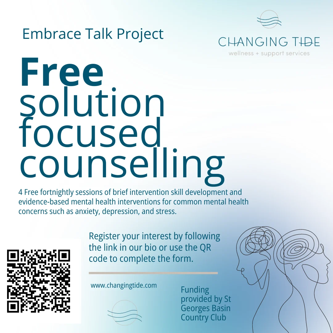 Embrace Talk: Free Counselling for the Community - Changing Tide ...
